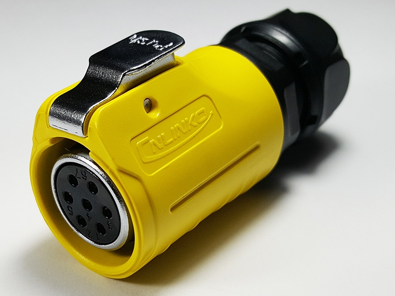 Cnlinko - 7 Pins waterproof latching female circular plug #EEC0928